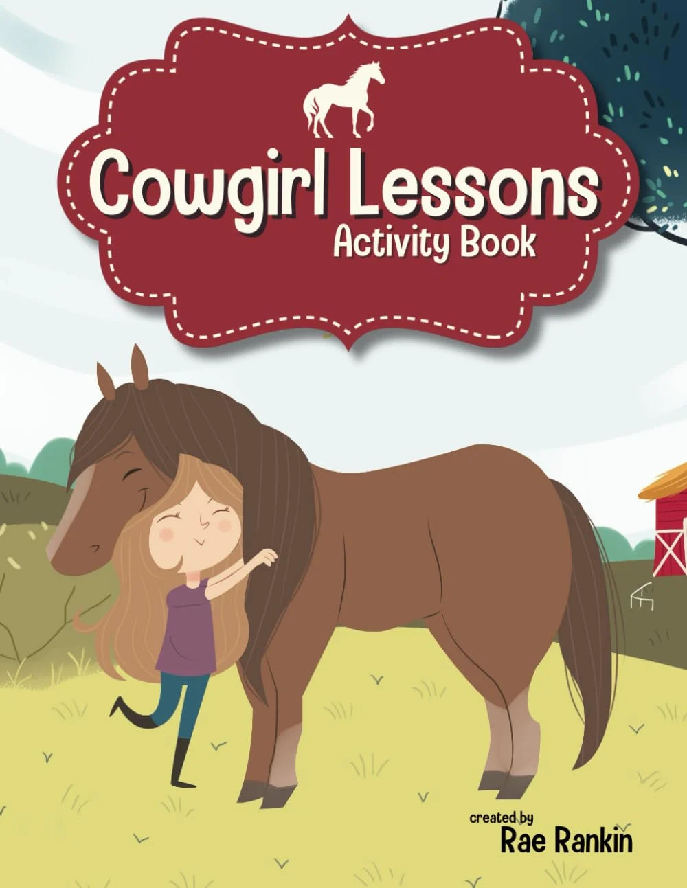Cowgirl Lessons Activity Book - The Pony Island