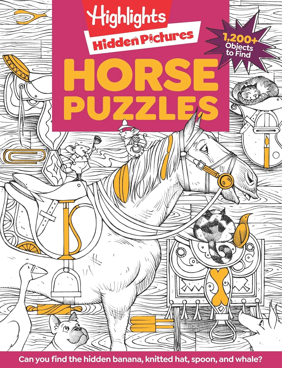 Horse Puzzles (Highlights™ Hidden Pictures®) - The Pony Island